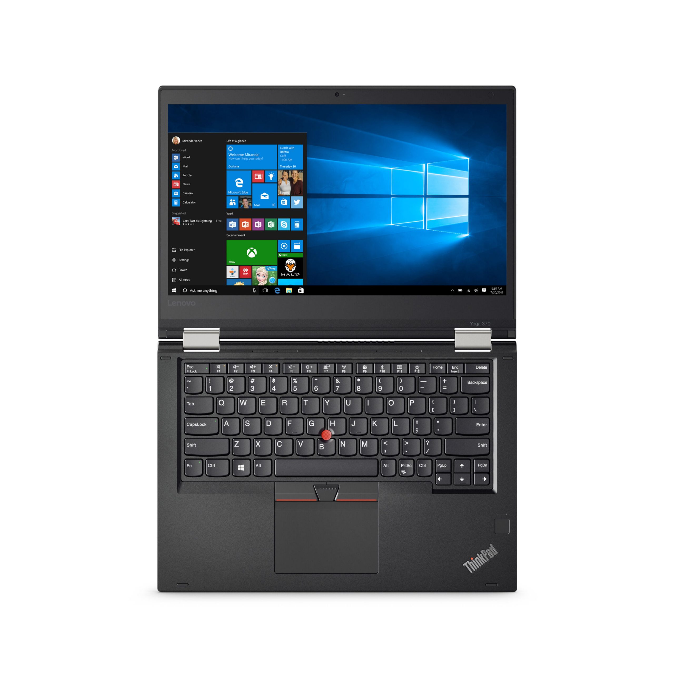 Thinkpad Yoga 370 Touch Laptop with Intel Core i7-7500U, 16GB DDR4 RAM ...