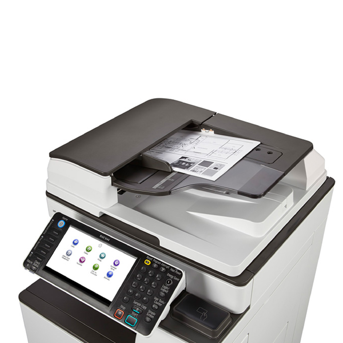 Ricoh Aficio MP 2554 Copier/Printer(Refurbished) – Notion Computers