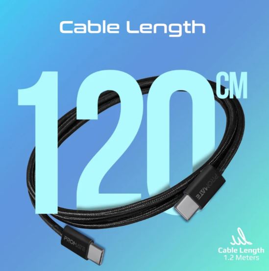 Promate USB-C Cable EcoLine-CC120 – Notion Computers